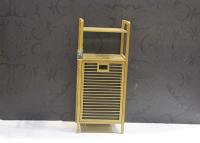 China 20KG 30cm Width Natural Color Wooden Laundry Basket for sale