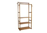 China 4 Hooks 20KG 70cm Width Entryway Coat And Shoe Rack for sale