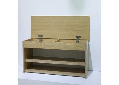 China 2 Shelves PB 60KG Entryway Shoe Bench for sale
