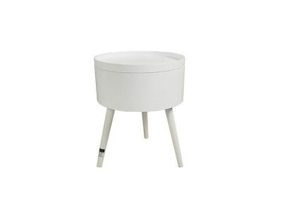 China 10kg 38cm Length Round Wood Coffee Table for sale