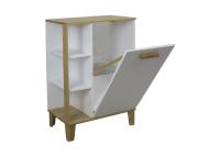 China Knock Down Painting 10KG Mdf Bathroom Vanity for sale