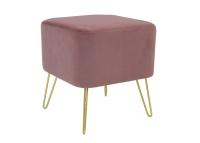 China Cube Sugar Soft Flannel Fabric Nordic High Stool For 60kg for sale