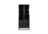 China 190cm Height Loading 40kg Black Metal BSCI Mdf Storage Cabinet for sale