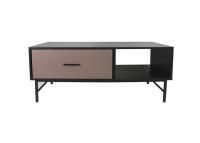 China Width 120cm Metal Tube Legs BSCI Modern Tv Stand With Drawers for sale