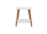 China 54cm Height Bamboo Legs Tray BSCI Mdf Shoe Rack for sale