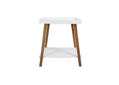 China 54cm Height Bamboo Legs Tray BSCI Mdf Shoe Rack for sale