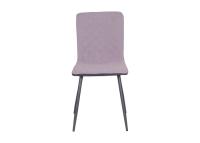 China 50cm Length Sculpted Back Fabric Side Chair With 70kg Loading Capacity for sale