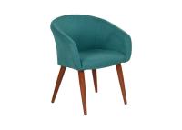 China Versatile Hardwood Leg 77.5cm Height 70kg Load Fabric Lounge Chair for sale