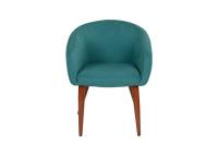China Versatile Hardwood Leg 77.5cm Height 70kg Load Fabric Lounge Chair for sale