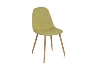 China 4 Hardwood Legs 87cm Height Fabric Dining Chair for sale