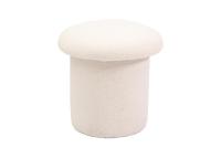 China 42cm Height Beige Velvet Seat With 70KG Loading Capacity for sale