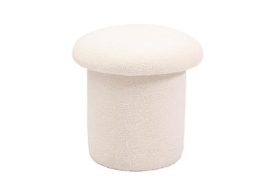 China 42cm Height Beige Velvet Seat With 70KG Loading Capacity for sale