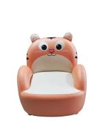 China Eye Catching Tiger Animal Children Sofa Cozy 57cm Length Stool for sale