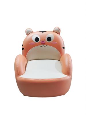 China Eye Catching Tiger Animal Children Sofa Cozy 57cm Length Stool for sale