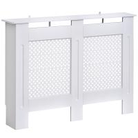 China Black Walnut Color Wood Radiator Cover Slatted Design for sale