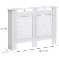 China Black Walnut Color Wood Radiator Cover Slatted Design for sale