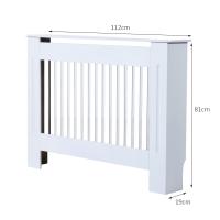 China Living Room Modern MDF Radiator Cover NC Painting 81cm Height for sale
