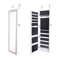China Wall Mounting MDF Jewelry Cabinet 120cm Height for sale