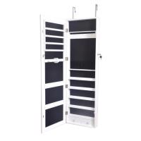China Wall Mounting MDF Jewelry Cabinet 120cm Height for sale