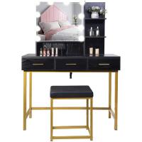 China Bedroom MDF Wood Bedside Table 160cm Height Touch Screen Mirrored for sale