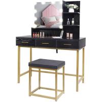 China Bedroom MDF Wood Bedside Table 160cm Height Touch Screen Mirrored for sale