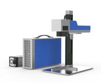 China Raycus 20W Smart Mini Portable Fiber Laser Marking Machine for sale