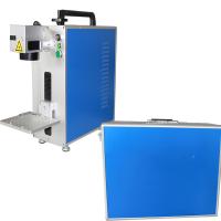 China High Speed Stainless Steel Metal Laser Marking Machine for sale