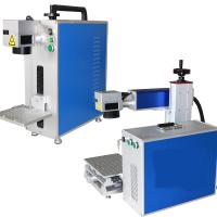 China High Speed Stainless Steel Metal Laser Marking Machine for sale