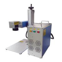 China 20w 30w 50w Raycus Optical Fiber Laser Marking Machine for sale