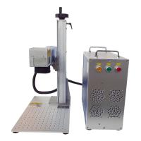 China 20w 30w 50w Raycus Optical Fiber Laser Marking Machine for sale