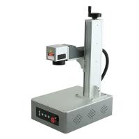 China 3D Mini Portable Fiber Laser Marking Machine For Metal for sale