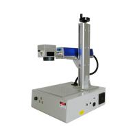 China 3D Mini Portable Fiber Laser Marking Machine For Metal for sale
