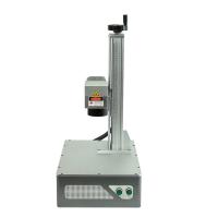 China 3D Mini Portable Fiber Laser Marking Machine For Metal for sale