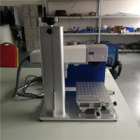 China Mini Desktop Portable Laser Marking Machine For Metal for sale