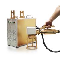 China 50w Portable Handheld Laser Marking Machine For Metal for sale