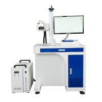 China 3w 5w 10w UV Laser Marking Machine For Non Metal / Metal for sale