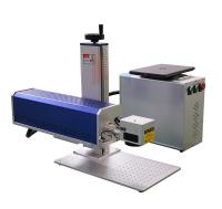 China High Accuracy 30w 50w 100w CO2 Portable Laser Marking Machine for sale