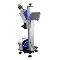China 20w 30w Flying CO2 Laser Marking Machine With Conveyor for sale