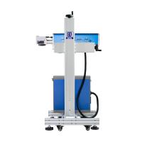 China Fast Speed Non Metal Materials CO2 Fly Laser Marking Machine for sale