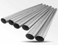China ASTM B338 Gr2 Gr7 Gr9 Titanium Seamless Pipe 35mm OD Polished Acid Wash for sale