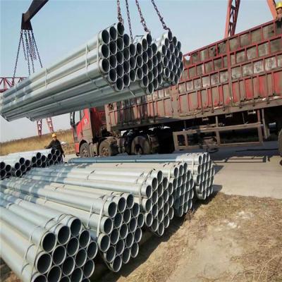 China Hot Dip Galvanized Steel Pipe Q195 Q235 Q345 2-4mm Wall Thickness for sale