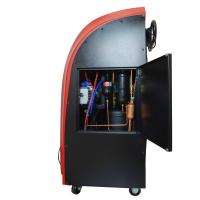 China Red ABS Car Refrigerant Recovery Machine With Electronic Scale for sale