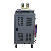 China 3/8HP Auto AC Recovery Machine With Mini Can 7 Inch Touch Screen for sale