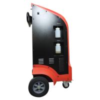China Red R134a Automotive Freon Recovery Machine With Sight Glass for sale