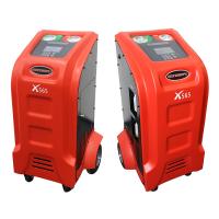 China Red R134a Automotive Freon Recovery Machine With Sight Glass for sale