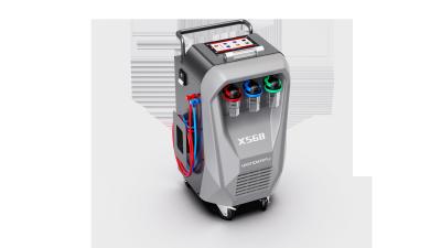 China 10 Inch Touch Screen AC Gas Recovery Machine With Flushing 120L/min for sale
