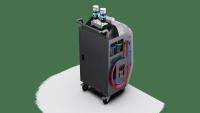 China X570 8HP Sight Glass Automatic AC Flush Machine Cylinder Capacity 18000g for sale