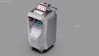 China X568 Flushing Auto AC Recovery Machine Sight Glass With Mini Can Charge for sale