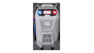 China Touch Screen Flushing Function AC Refrigerant Recovery Machine With Mini Can Filling for sale