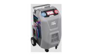China Touch Screen Flushing Function AC Refrigerant Recovery Machine With Mini Can Filling for sale